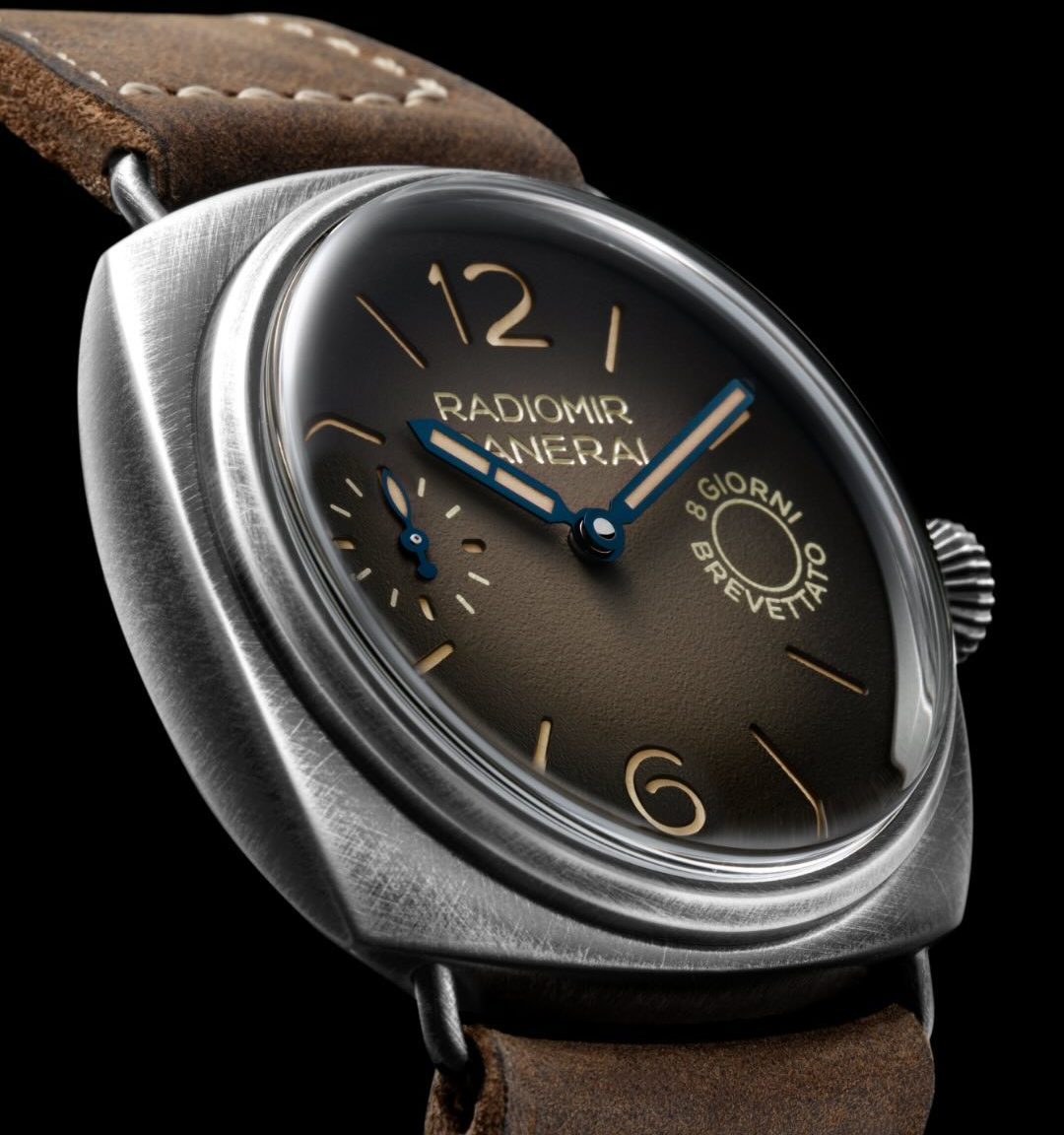 【2023年新作】パネライ PAM01347 PAM01348 ラジオミール オット ジョルニ ブルニート eSteel キャリバーP ...