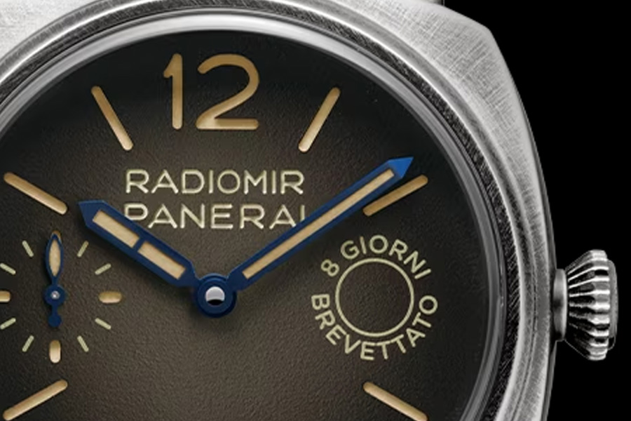 【2023年新作】パネライ PAM01347 PAM01348 ラジオミール オット ジョルニ ブルニート eSteel キャリバーP ...